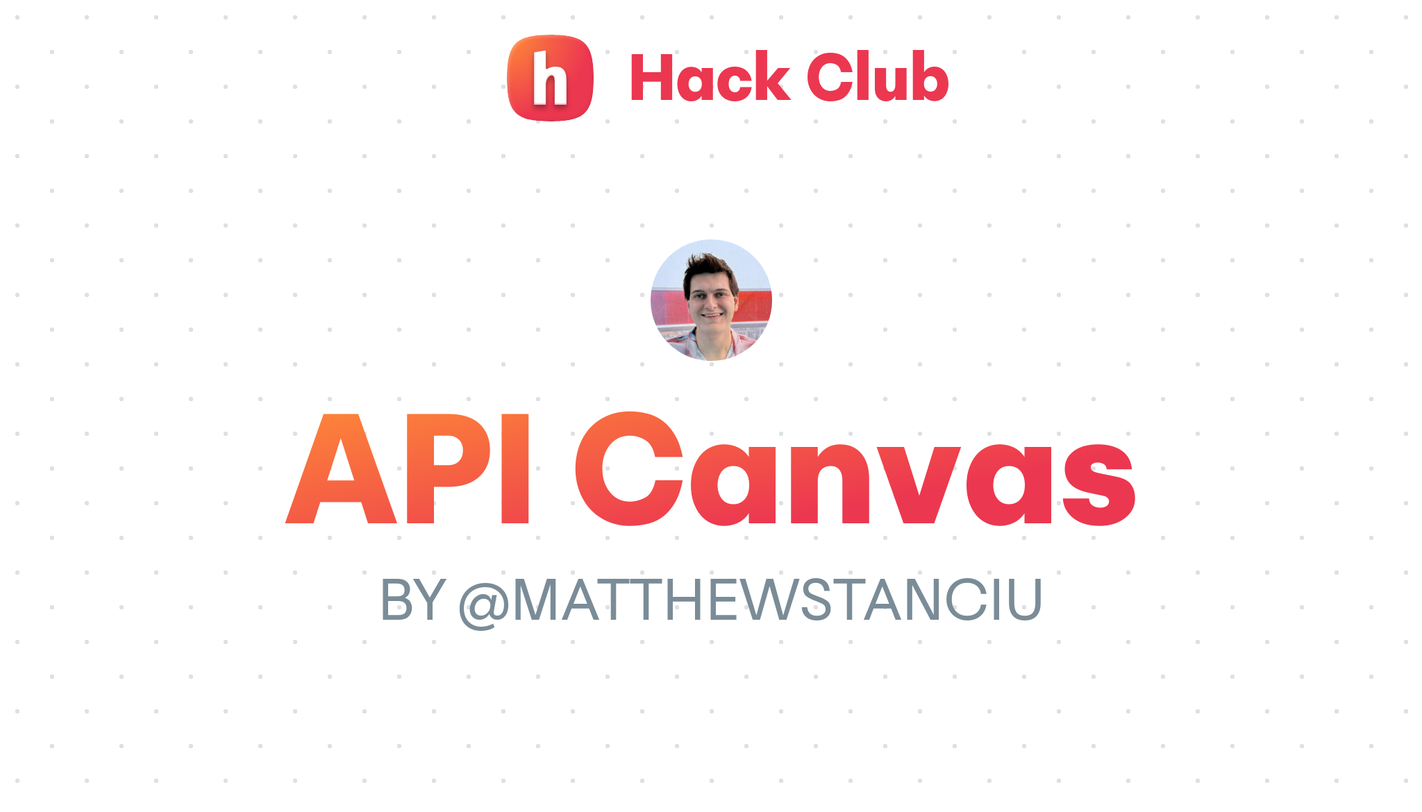 Api Canvas Hack Club 
